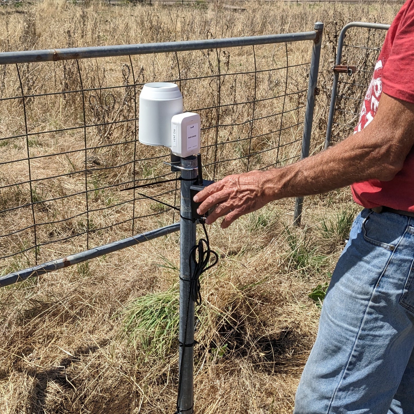 Digital Rain Gauge with App for Remote Monitoring | Farmo